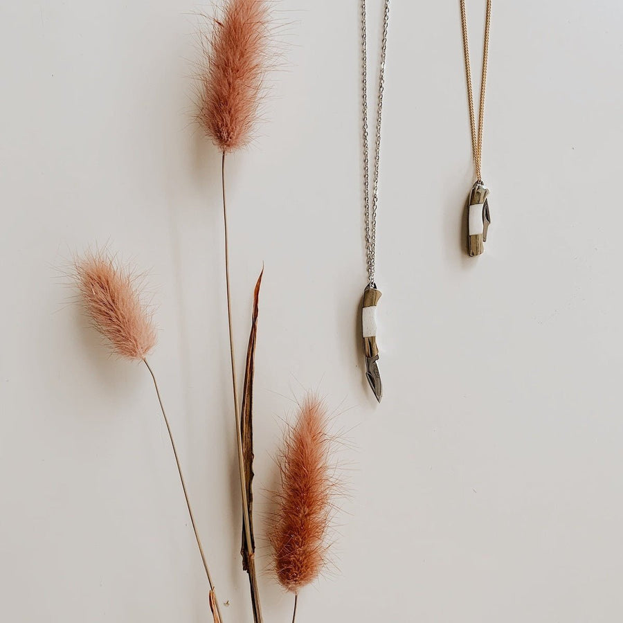 Pocket Knife Necklace